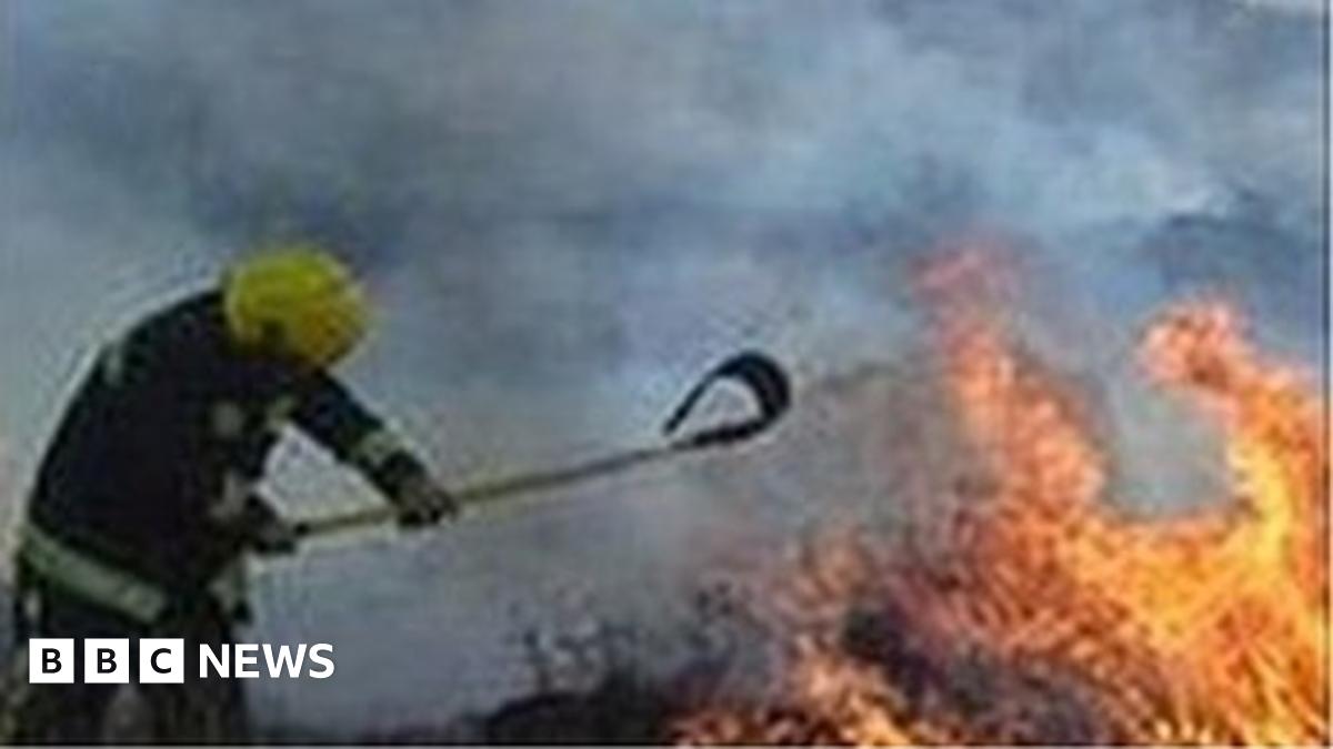 Arsonists start half the wild fires in Cornwall, fire chiefs say - BBC News