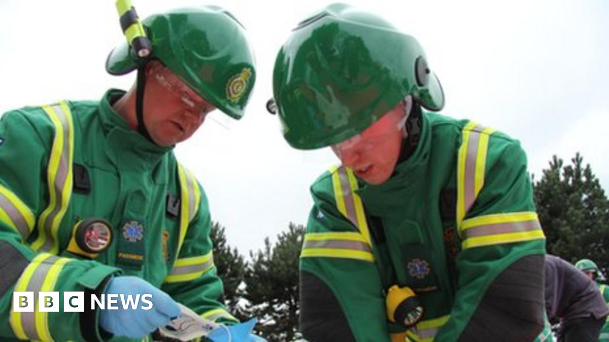Paramedic Hazardous Area Response Team for South West - BBC News