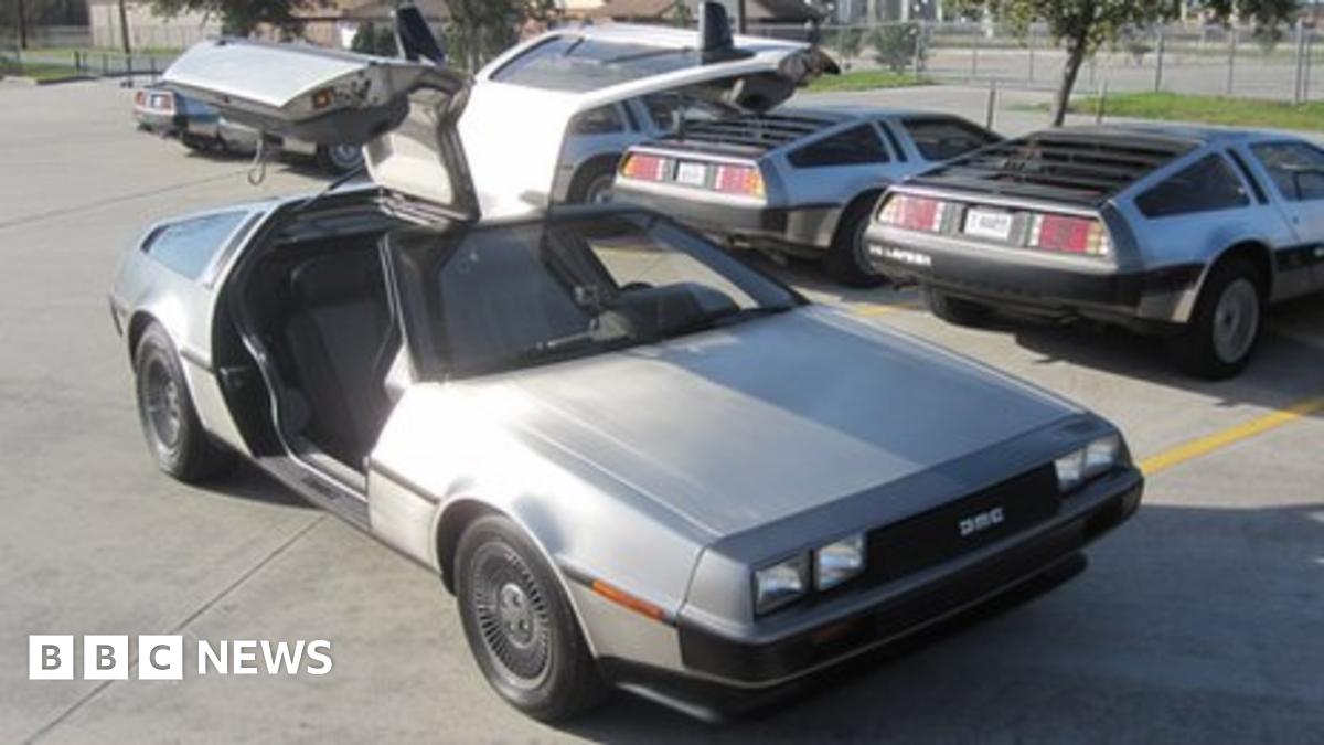 Back to the future as DeLorean goes electric - BBC News
