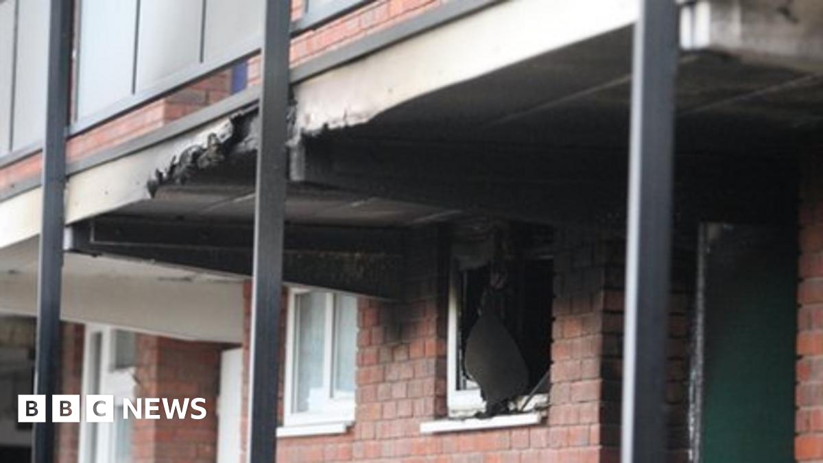 Guildford flat fire death woman named as Edith Fuller - BBC News