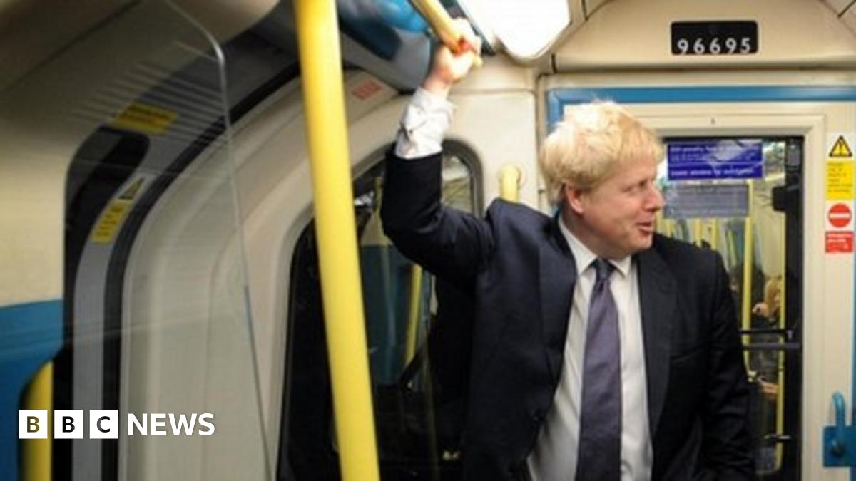 Boris Johnson promises driverless Tube trains within 10 years - BBC News