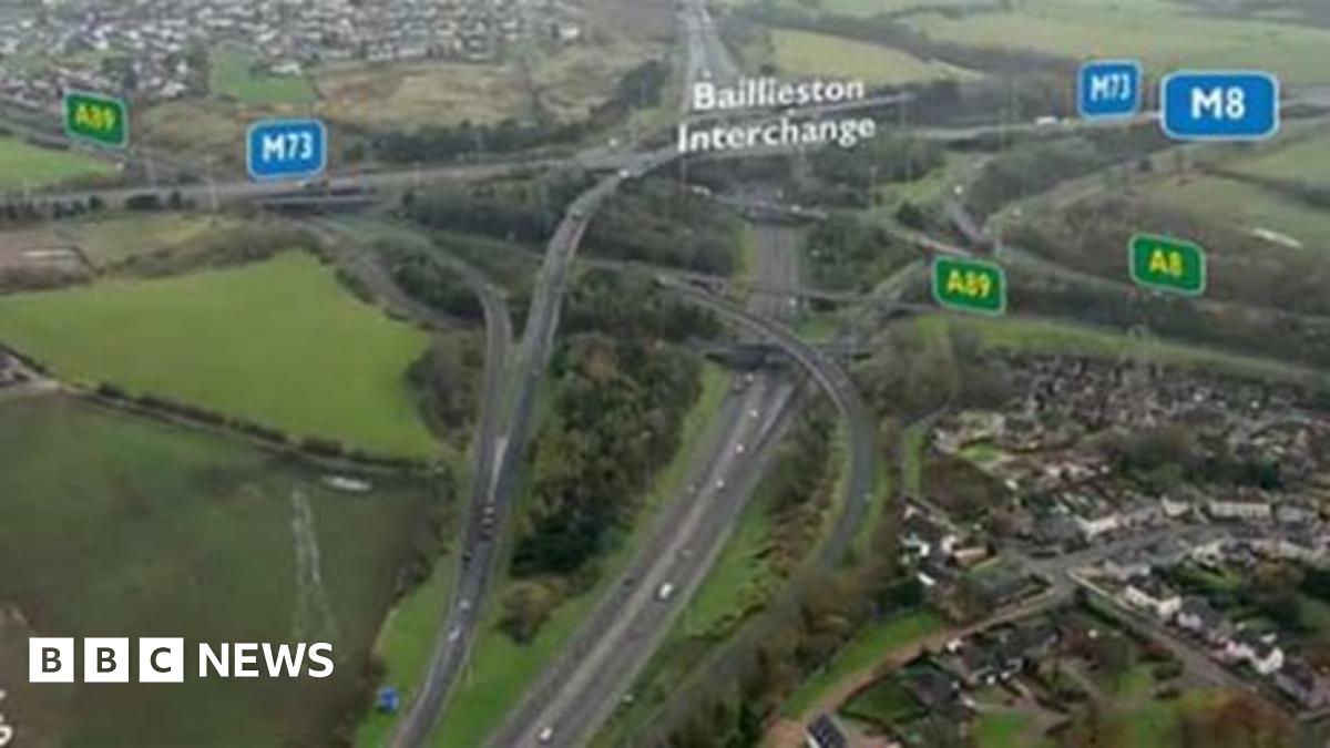 Work to start on £500m M8, M73 and M74 motorway upgrades - BBC News