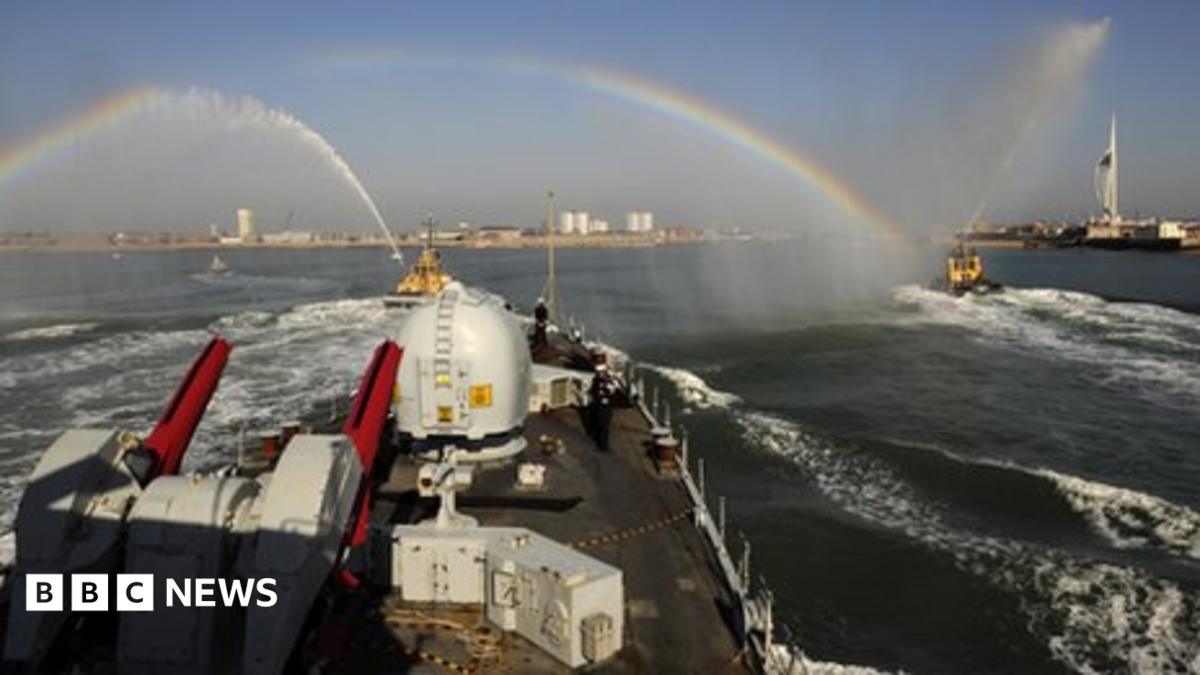 HMS Liverpool is decommissioned - BBC News