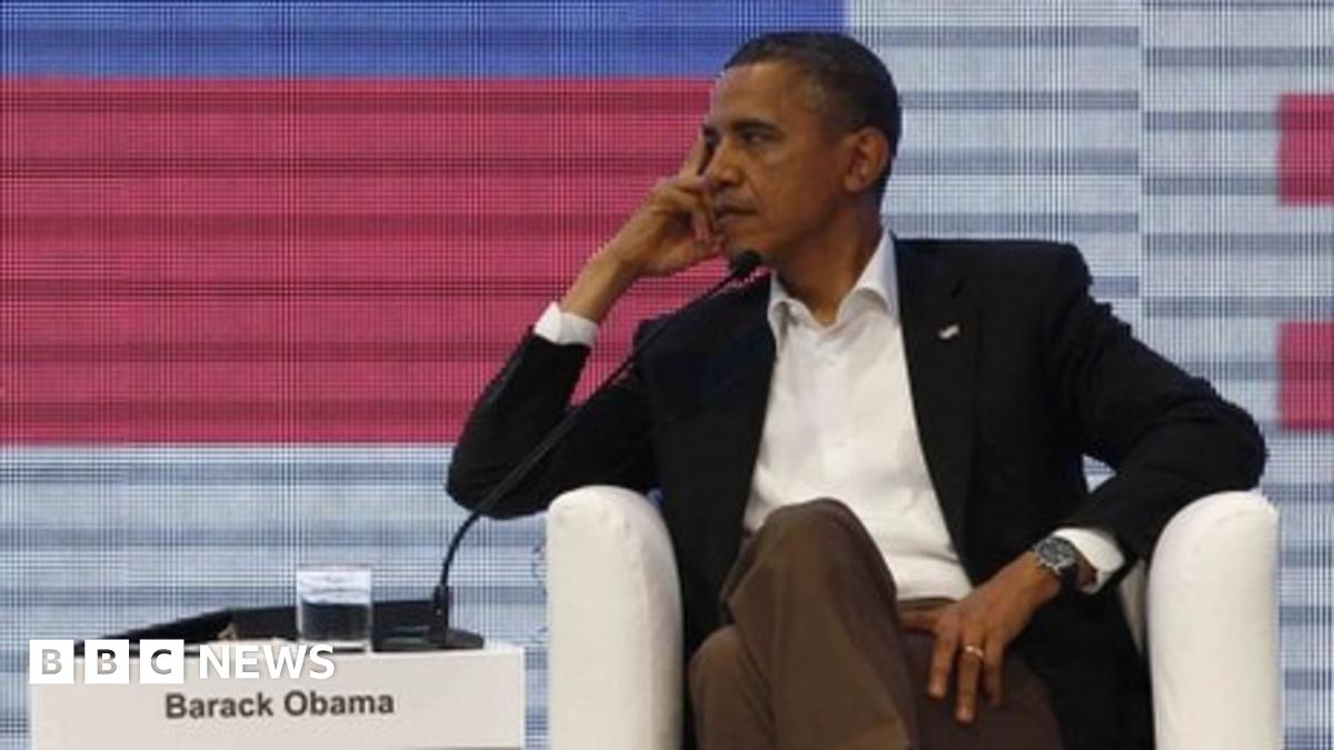 Obama: 'Drug legalisation not the answer to drug war' - BBC News