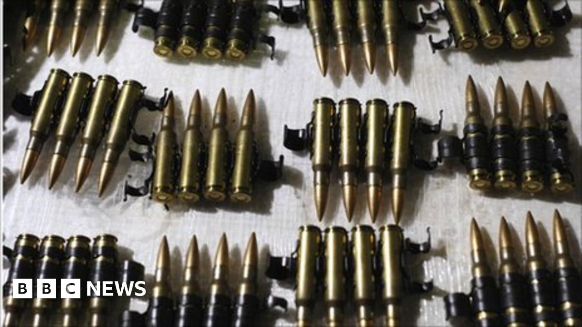 Mexico US border ammunition shipment seized - BBC News