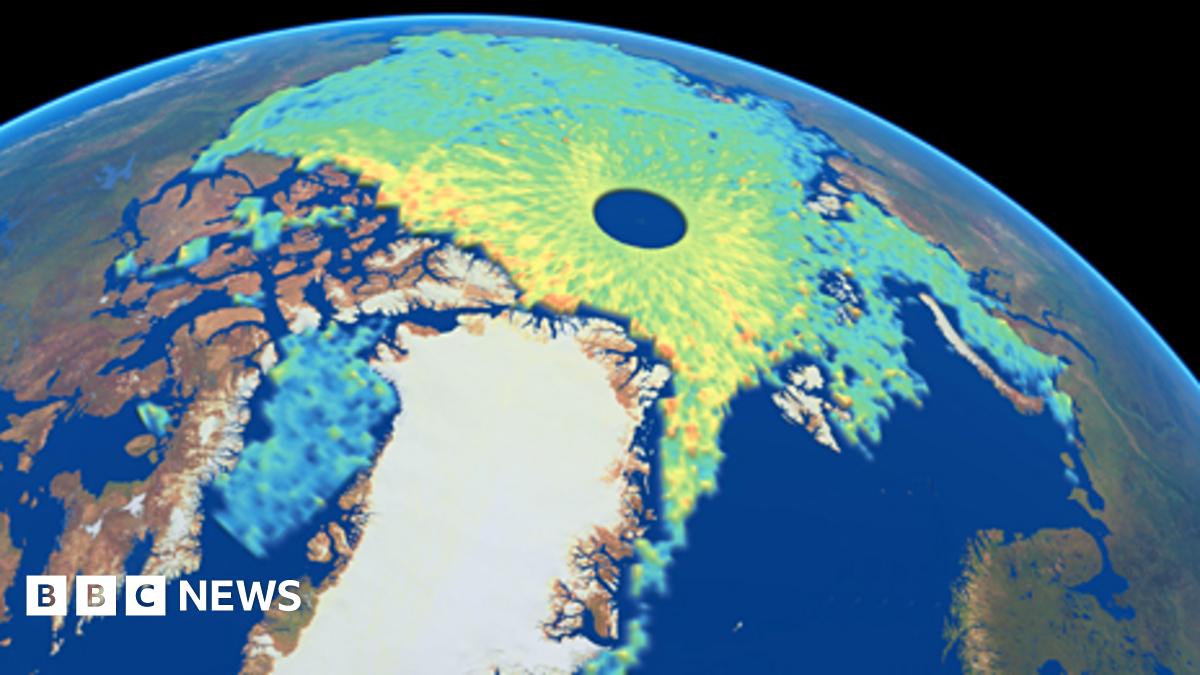 Cryosat mission's new views of polar ice - BBC News