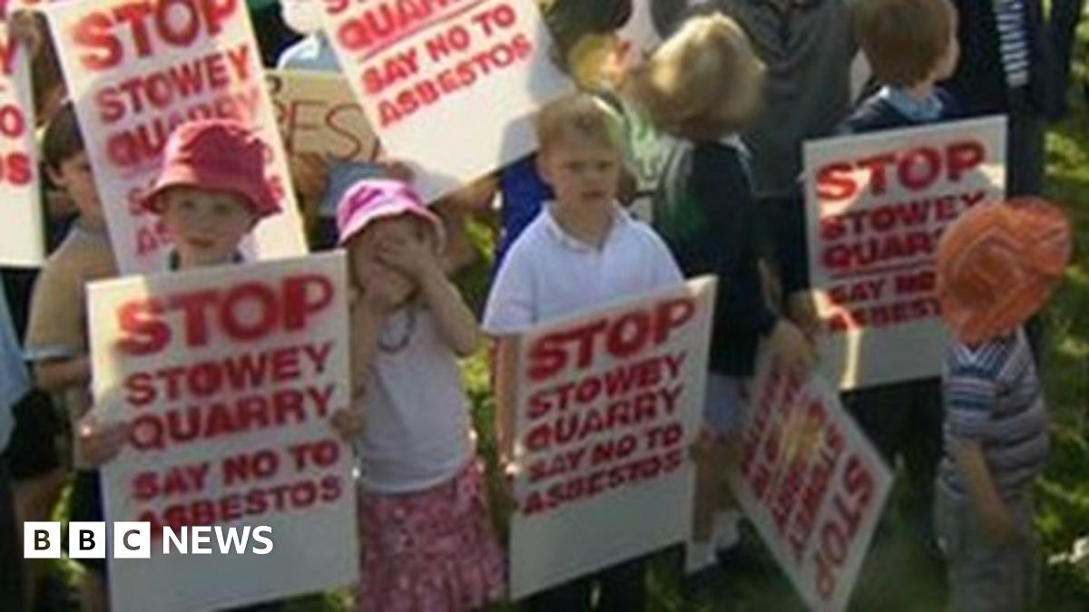 Asbestos plans for Stowey Quarry opposed by Bristol MPs - BBC News
