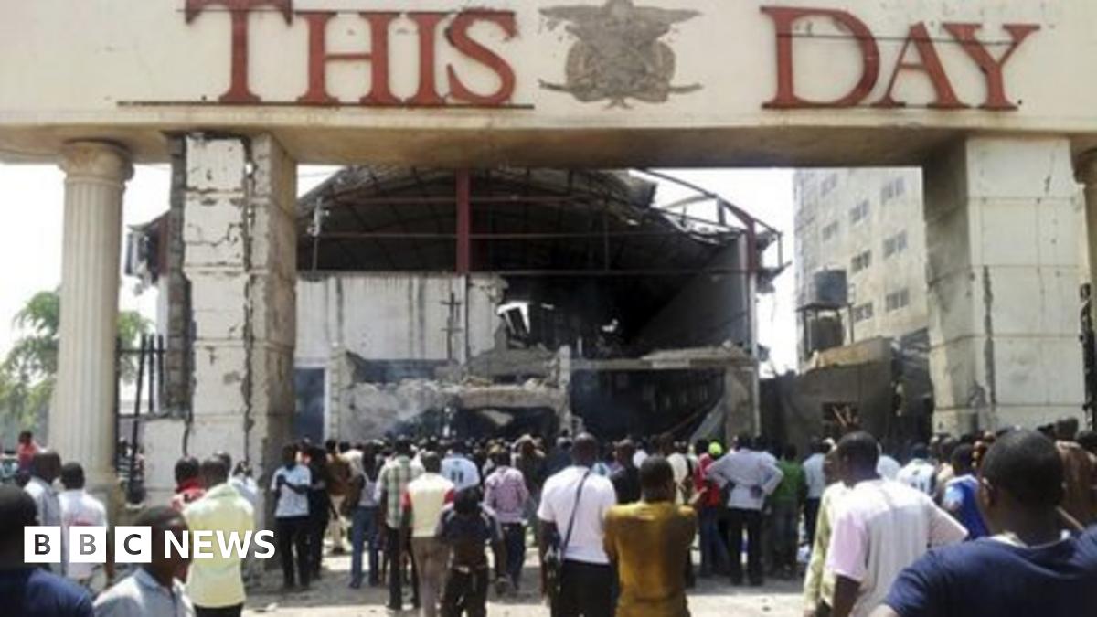 Nigeria's ThisDay newspaper hit by Abuja and Kaduna blasts - BBC News