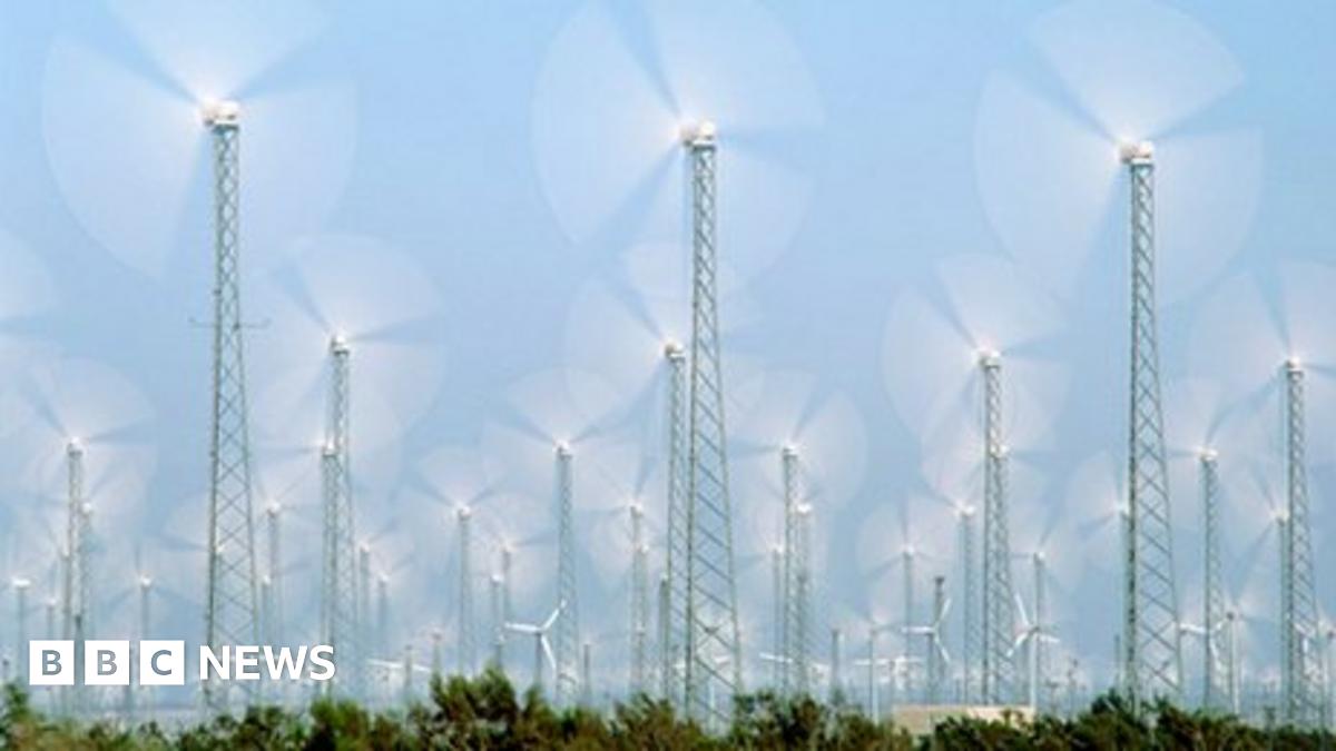 Wind farms affect local weather - BBC News