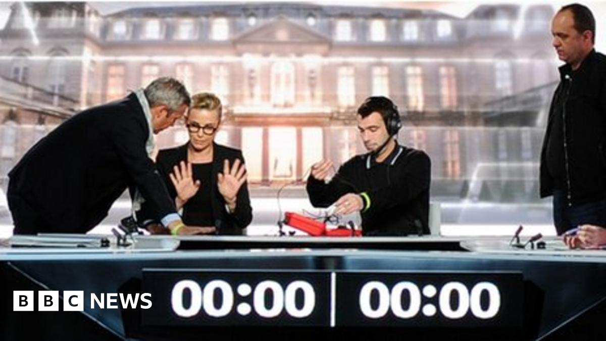 French election: The TV debate - BBC News