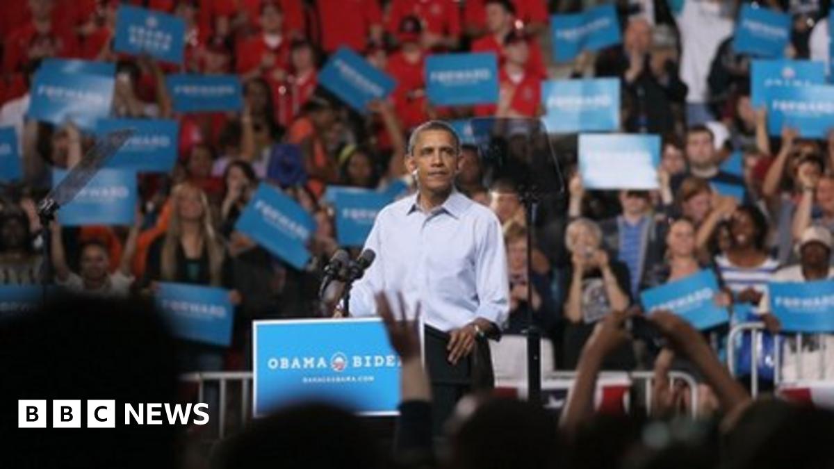 Obama begins campaign with rallies in Ohio and Virginia - BBC News