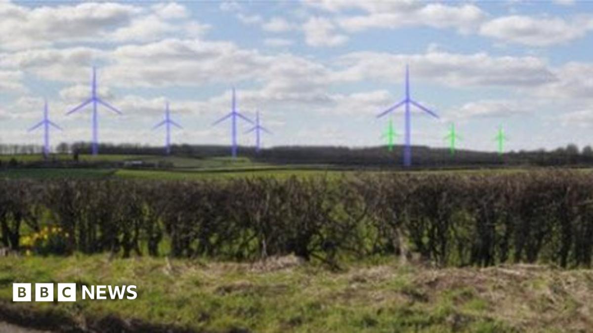 Chatsworth community wind farm plans submitted - BBC News