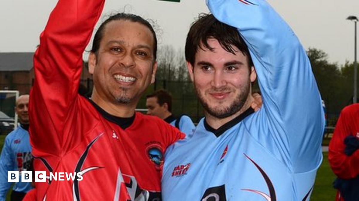 Bungay scores a hat-trick as Bungay draw with Bungay - BBC News