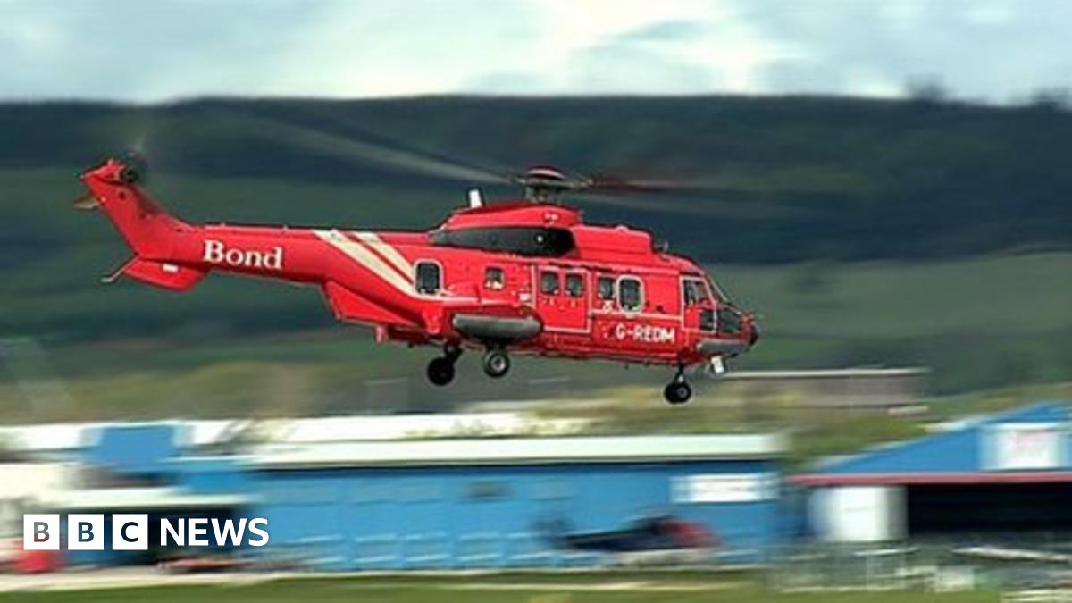 Shell drops Bond Helicopters contract plans - BBC News