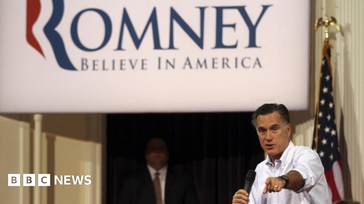 Mitt Romney campaign raises $40m in April - BBC News