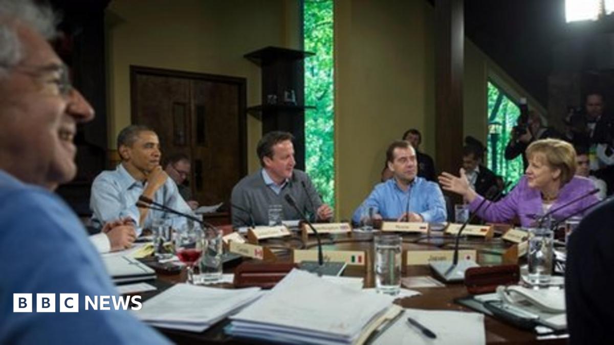 G8 Camp David summit targets 'growth and stability' - BBC News
