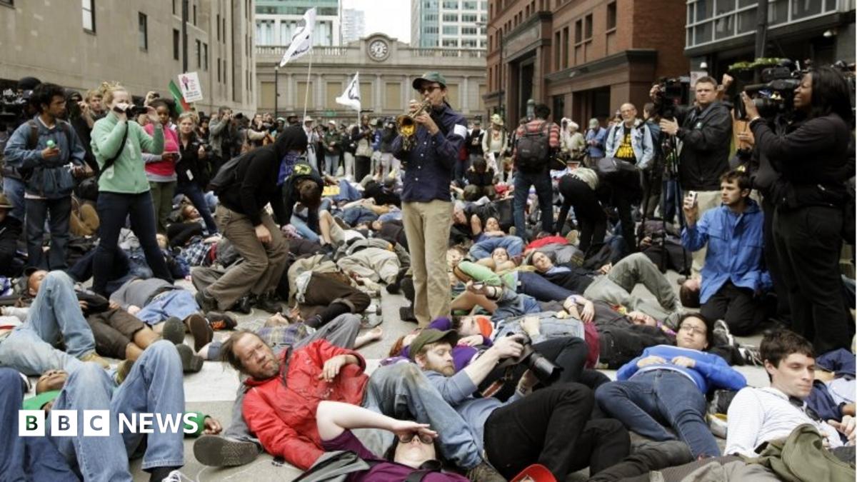Nato Chicago protests target Boeing and Obama HQ - BBC News