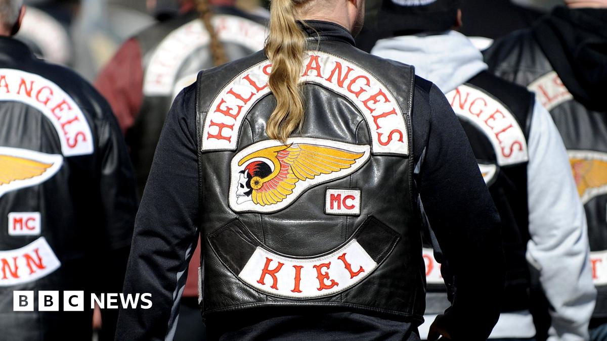 German police target Hells Angels in large-scale raids - BBC News