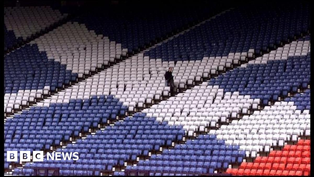 London 2012: Olympic saltire flag ban lifted for Hampden - BBC News