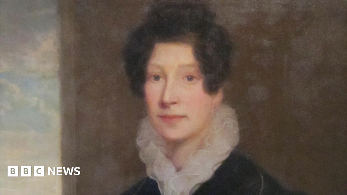 Portrait of Highland lady kept in cupboard for 100 years restored - BBC ...