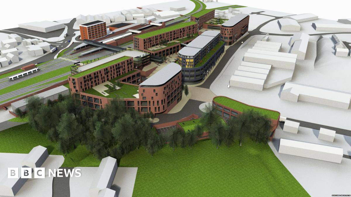 Worcester city centre £100m revamp plans approved - BBC News