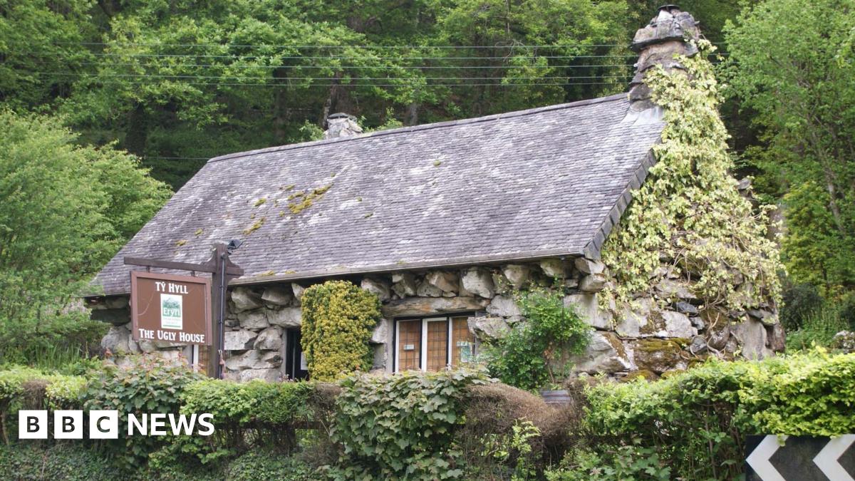 Ugly House at Capel Curig becomes cafe and bee haven - BBC News