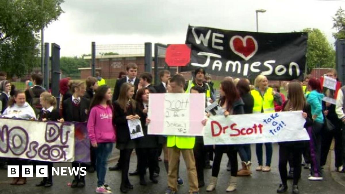 Crumlin Integrated College pupils and parents oppose Dr Annabel Scott's ...