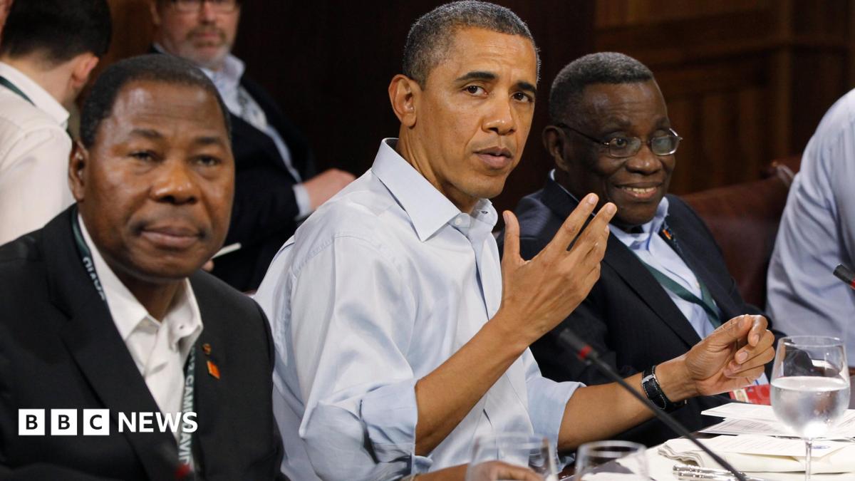 US President Barack Obama unveils US Africa strategy - BBC News