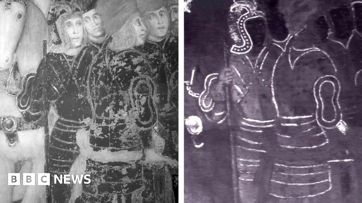 Infrared approach in art studies reveals new details - BBC News