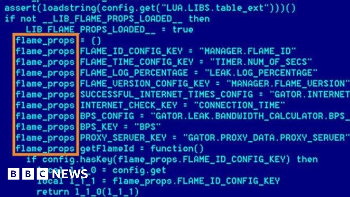 US and Israel tied to Flame attack by Washington Post - BBC News