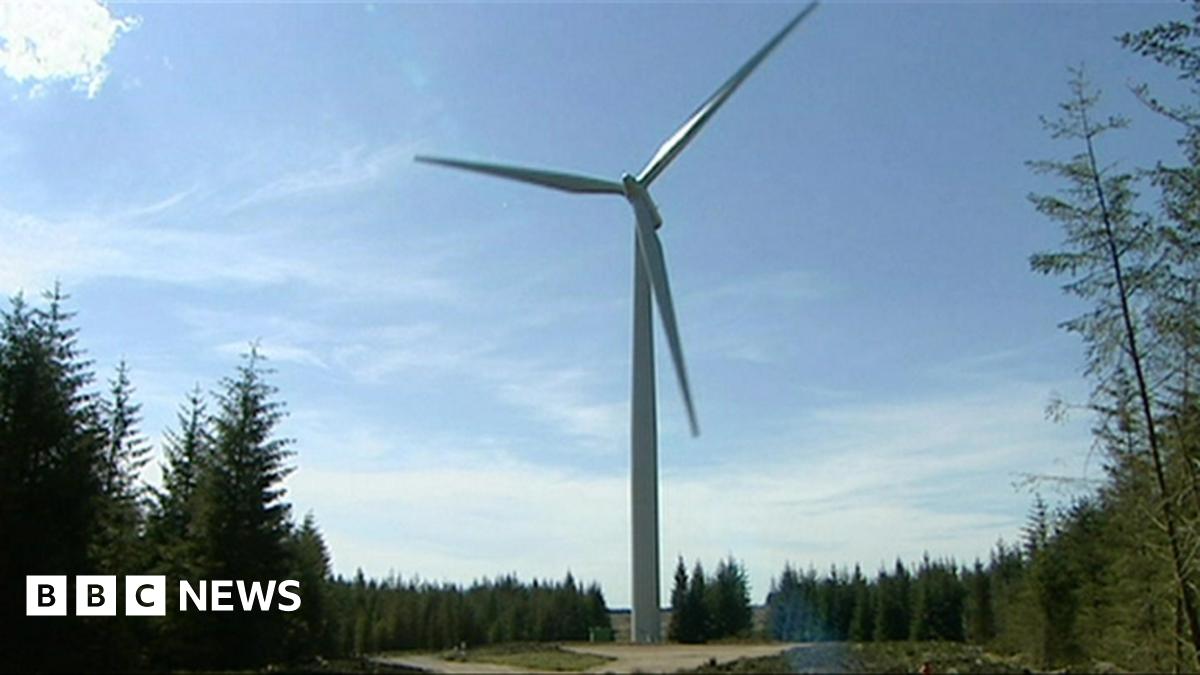 Big increase in Scottish renewables output - BBC News