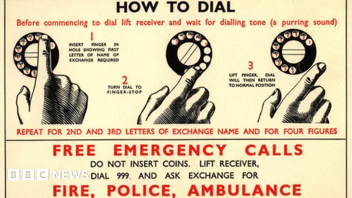 Dial 999: 75 years of emergency phone calls - BBC News