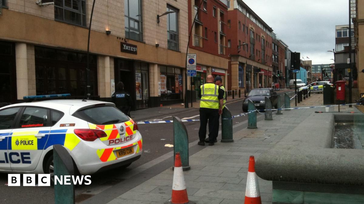 Sheffield city centre stabbing man still 'serious' - BBC News