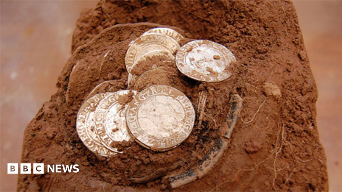 Shropshire coin hoard declared treasure trove - BBC News