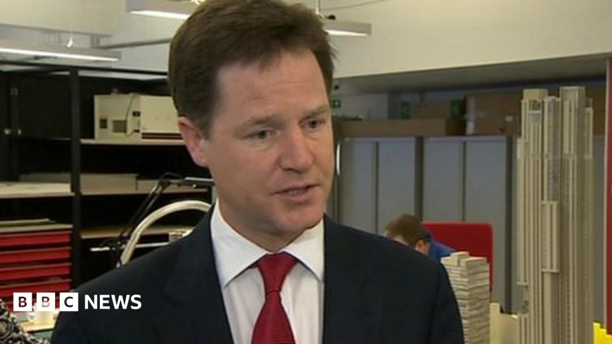 Nick Clegg seeks more employee ownership - BBC News