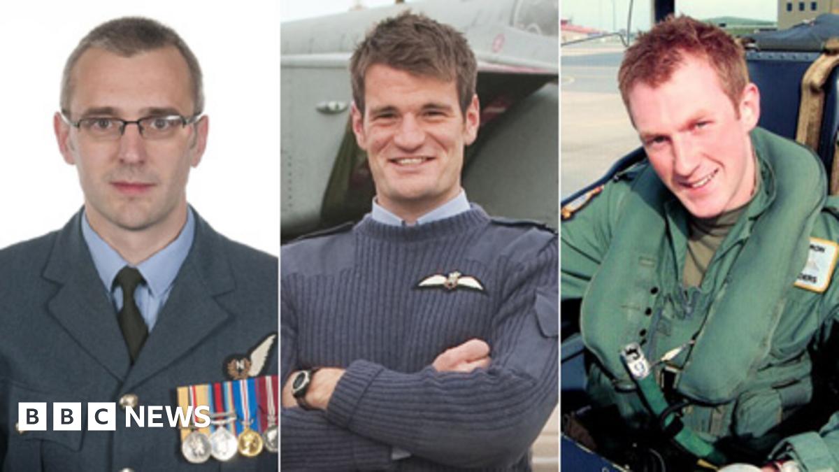 One of three crewmen killed in jets crash 'feared flying' - BBC News