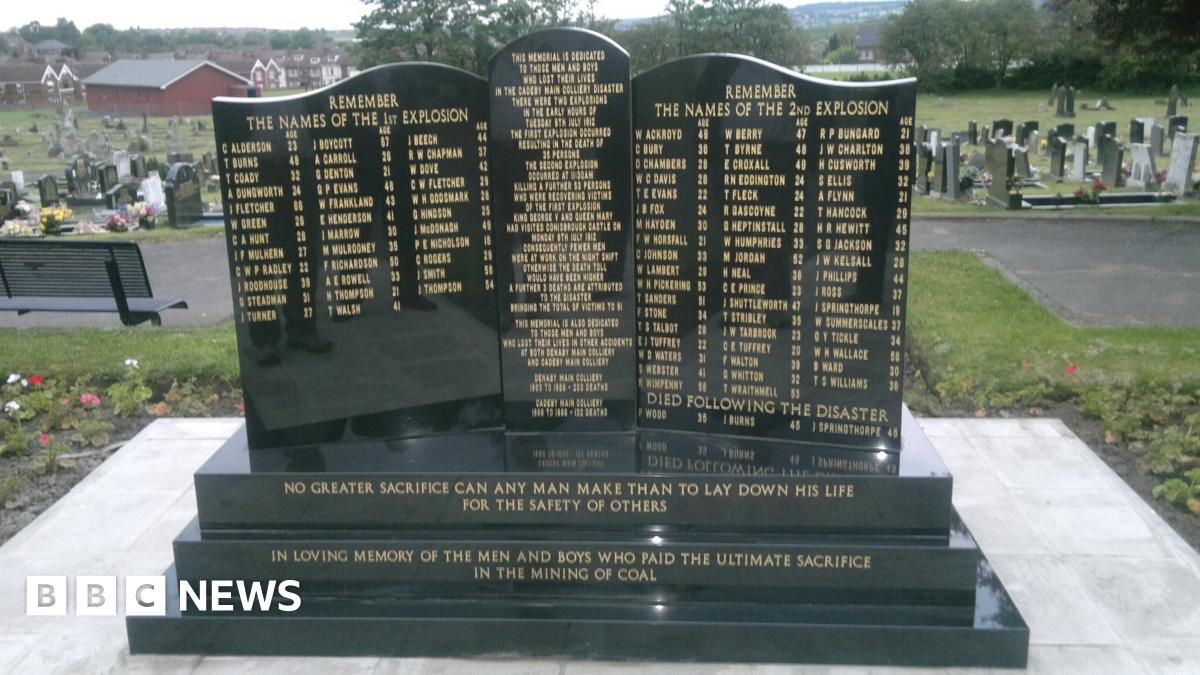 Cadeby Main mining disaster marked 100 years on - BBC News