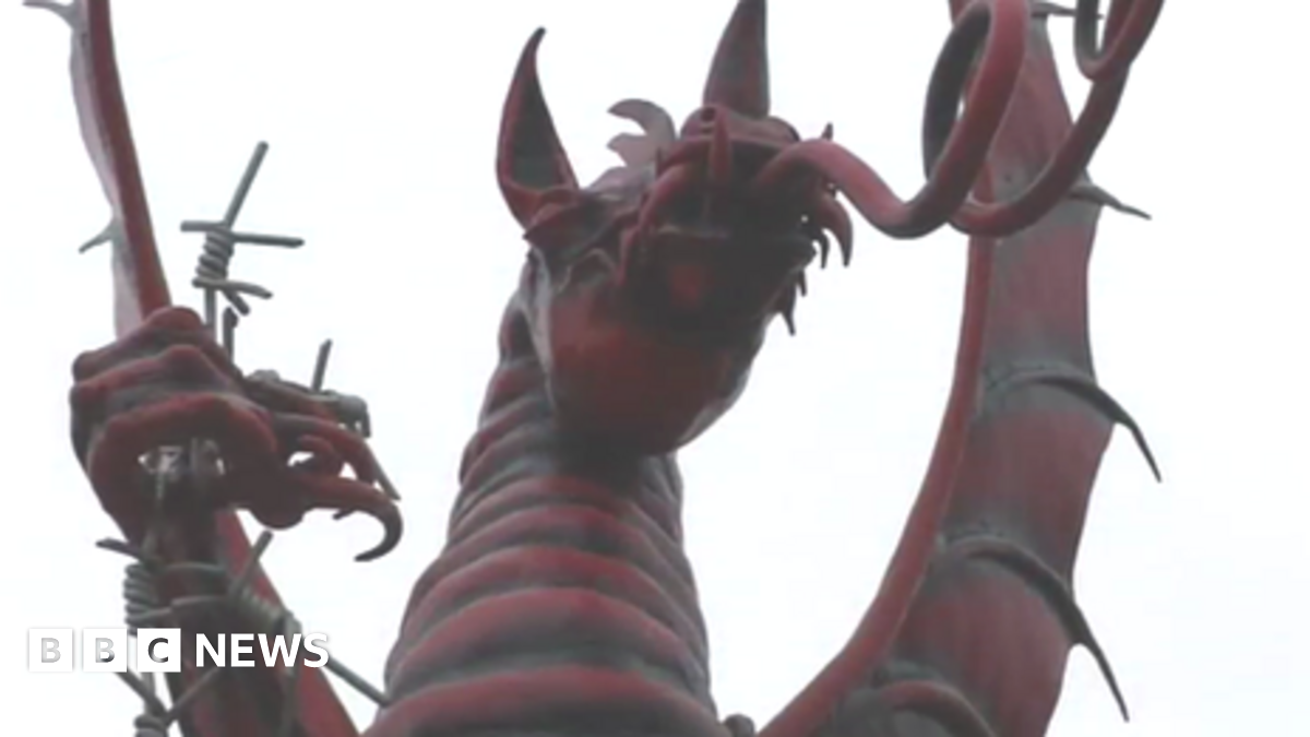 Mametz Wood red dragon Somme memorial to be restored - BBC News