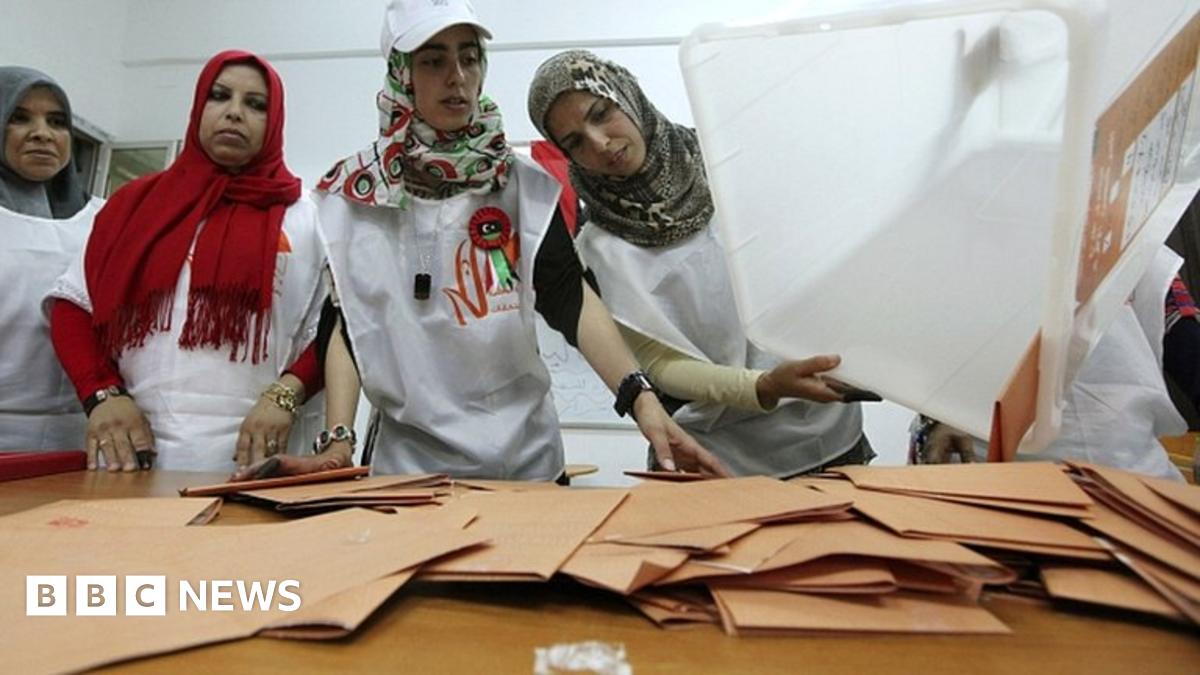 Libya election: Count under way after historic vote - BBC News