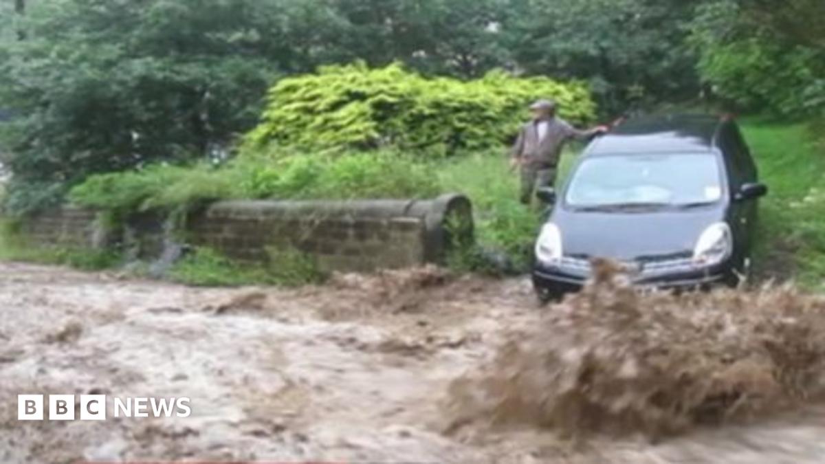 Calder Valley flood repair and recovery 'to cost £13m' - BBC News