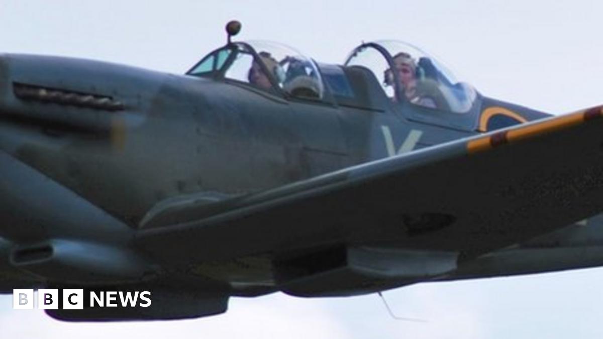 Spitfire grounded by weather - BBC News