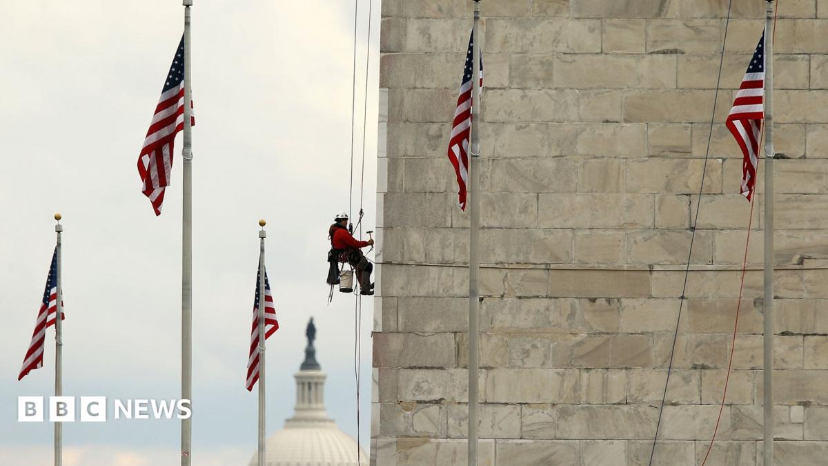 Washington Monument closed until 2014 for repairs - BBC News