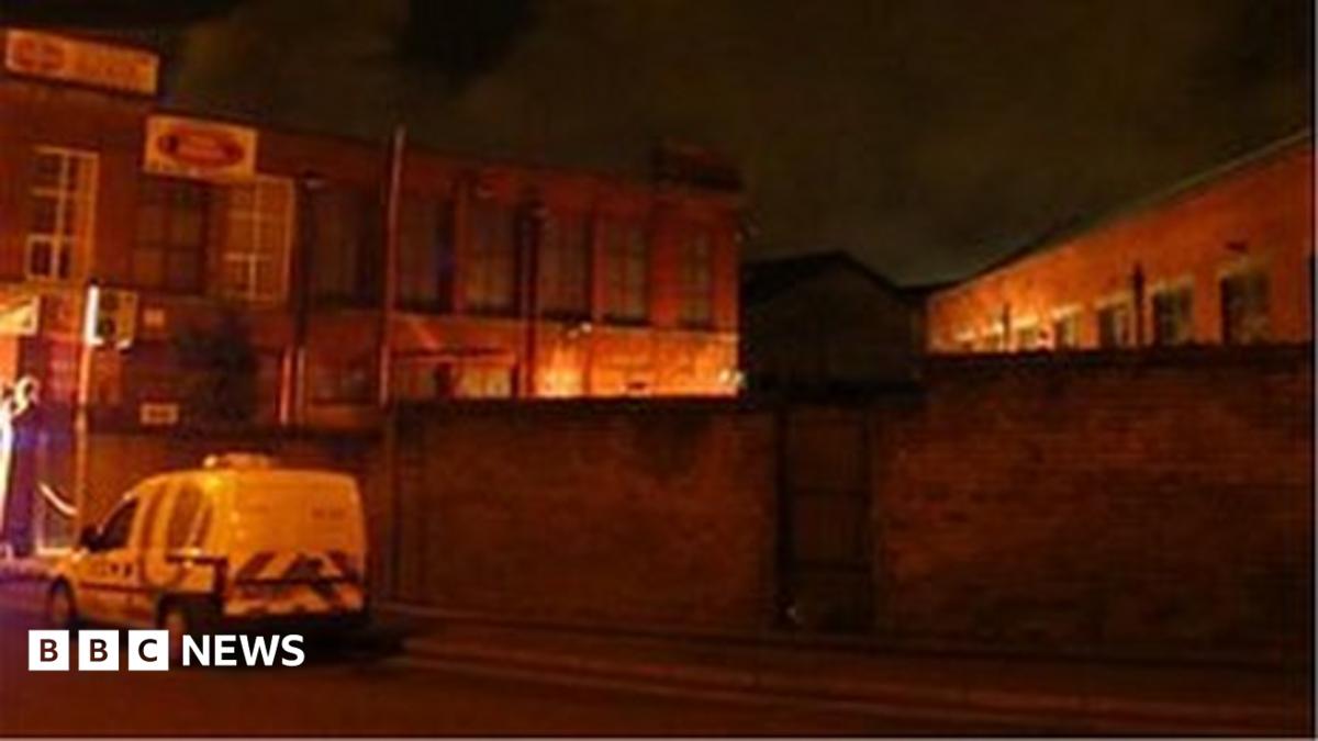 Firefighters tackle Salford food factory blaze - BBC News