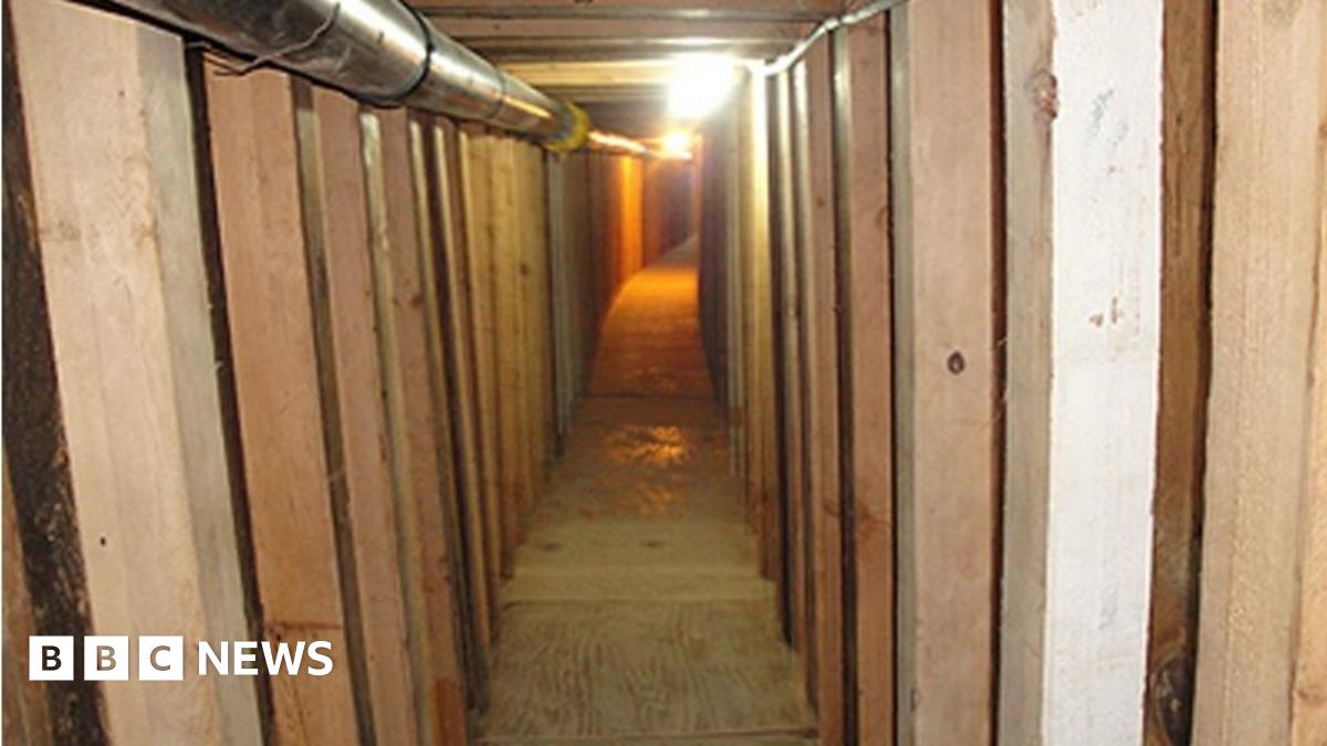 Sophisticated US-Mexico 'drugs tunnels' discovered - BBC News