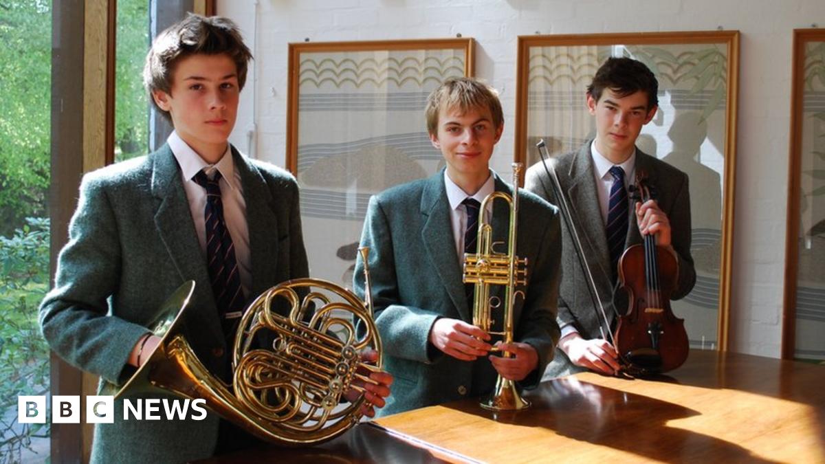 'My three dyslexic sons and music' - BBC News