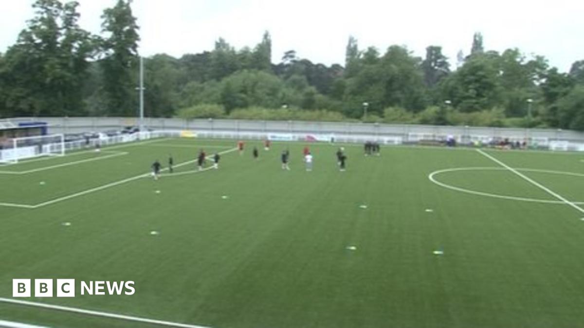 Maidstone United return home to new football stadium - BBC News