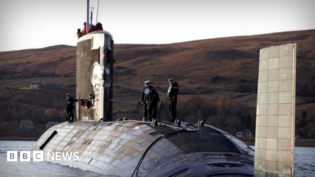 Royal Navy decommissions Trafalgar submarine HMS Turbulent - BBC News
