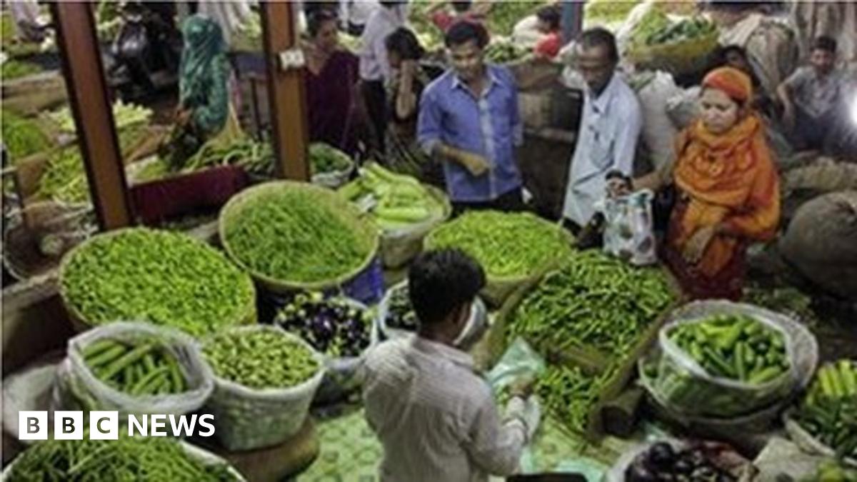 India's inflation rate hits seven-month high - BBC News