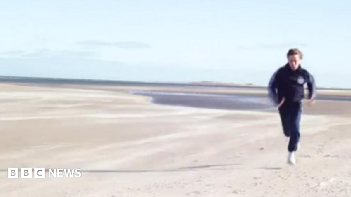Runnerman latest short film to emerge from Highlands - BBC News