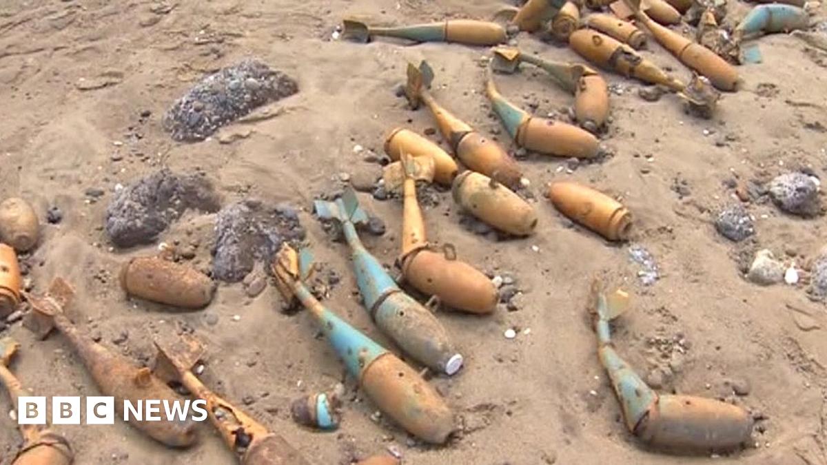 Mappleton beach munitions: More controlled explosions due - BBC News